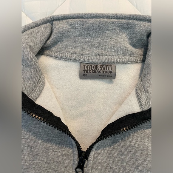 Taylor Swift | Sweaters | Taylor Swift Eras Tour Gray Quarter Zip M ...